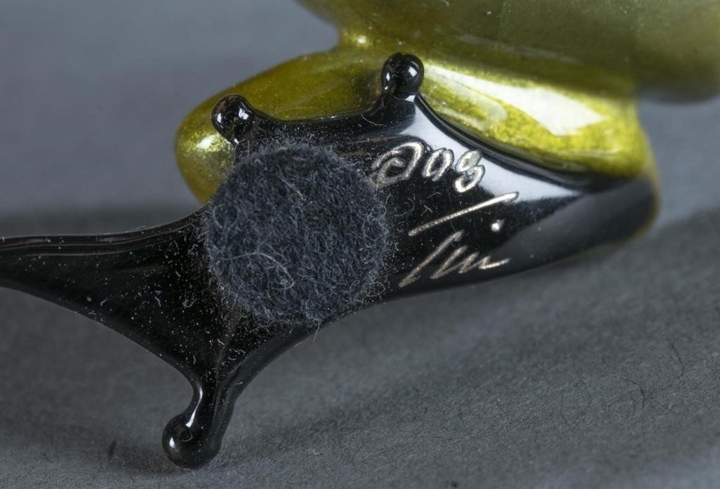 Tim Cotterill | 2 Tim Cotterill bronze frog sculptures. (2005) | MutualArt