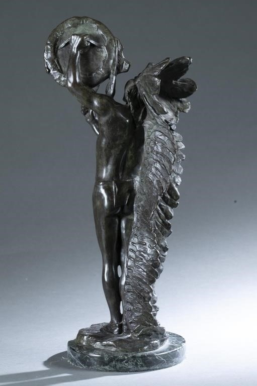 Charles Henry Humphriss | Charles Humphriss, The Sun Dial, bronze ...