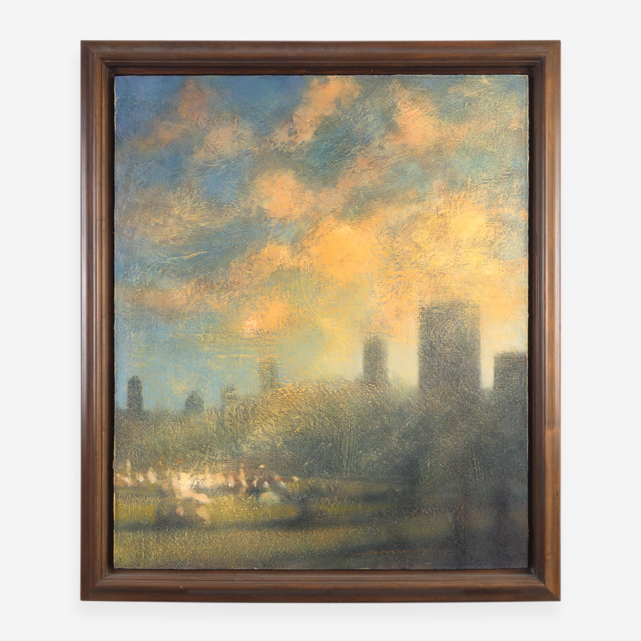 Bill Jacklin | Sheep Meadow, 8pm (1989) | MutualArt