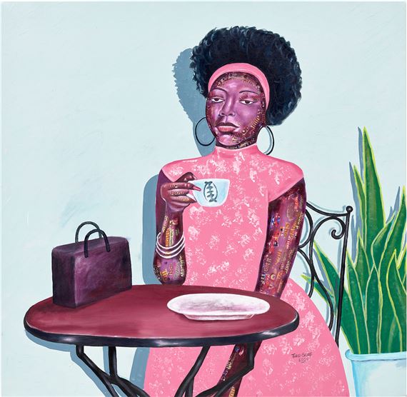 Emmanuel Taku | Dine With Me (2020) | MutualArt