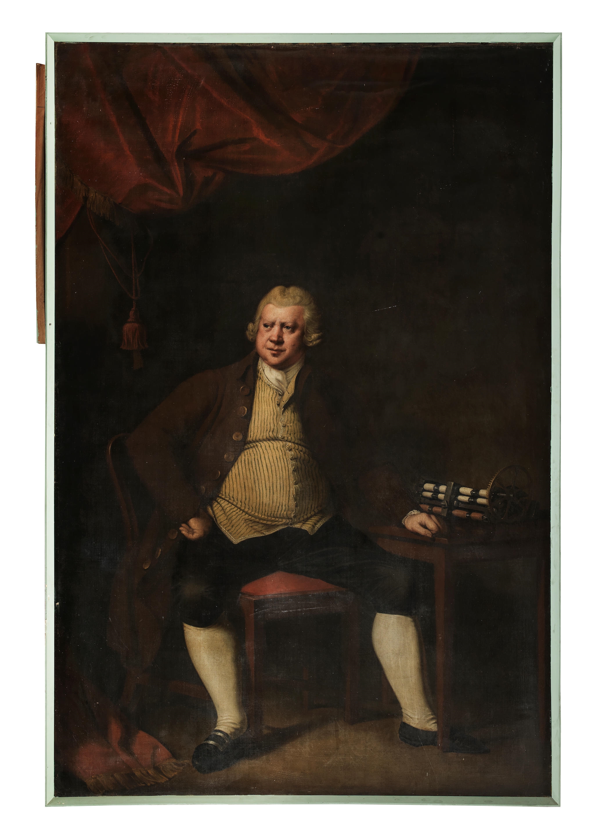 Joseph Wright of Derby | Portrait of Sir Richard Arkwright, full-length ...