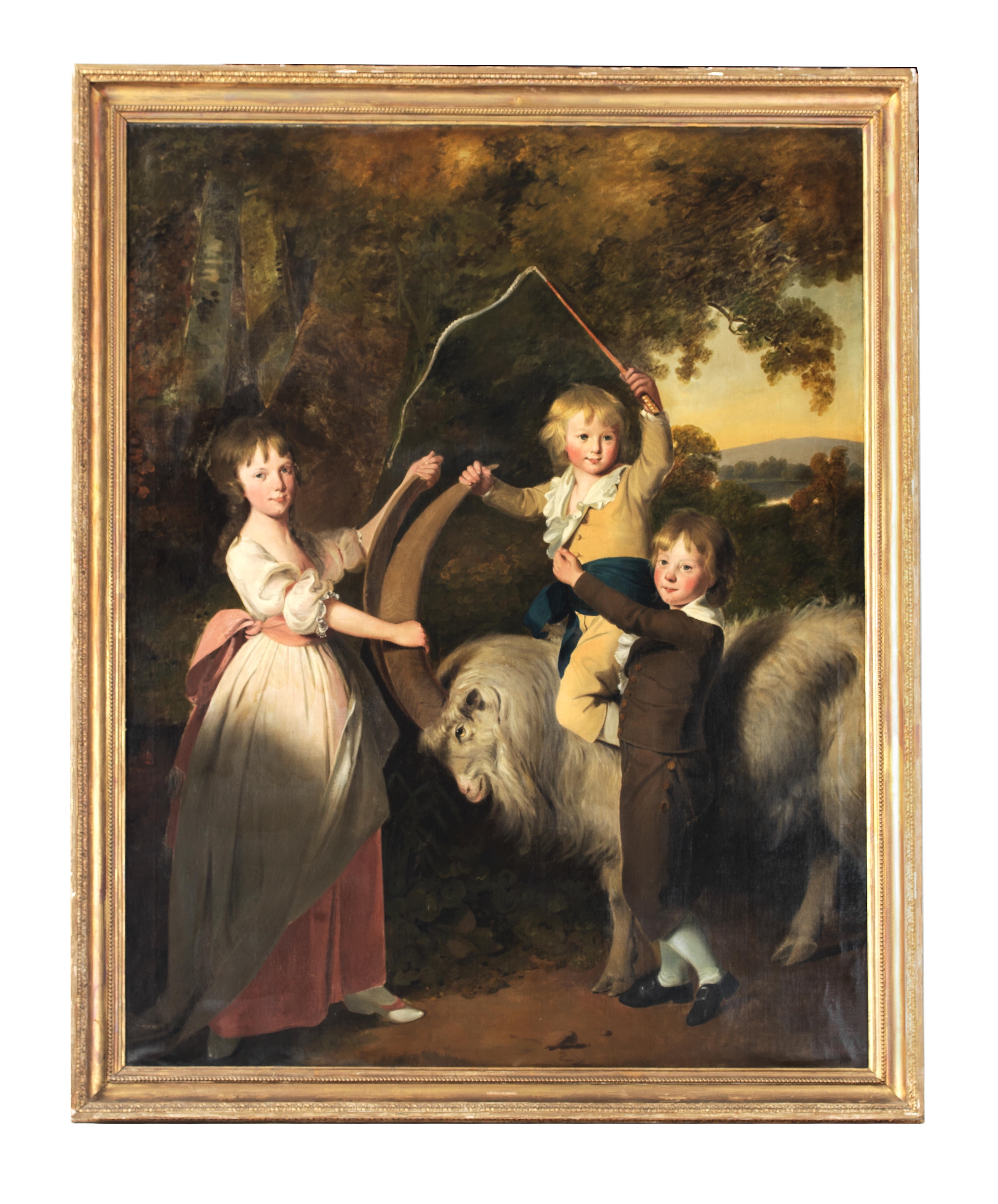 Joseph Wright of Derby | Group portrait of Elizabeth, Charles and John ...