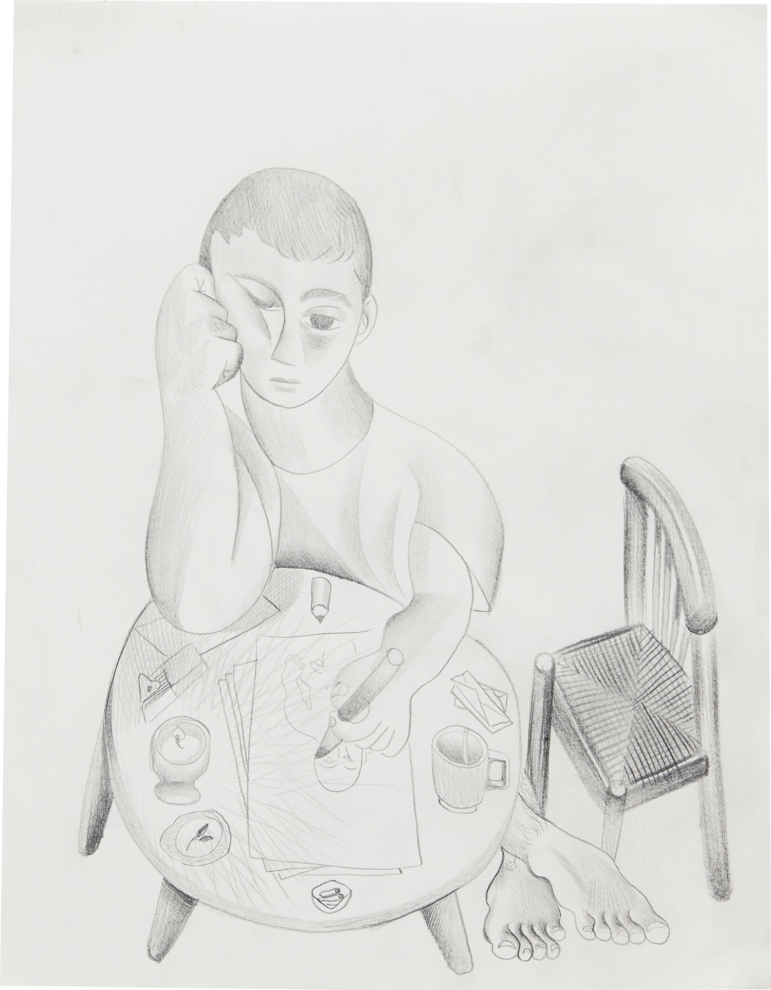 Louis Fratino | Untitled (2020) | MutualArt
