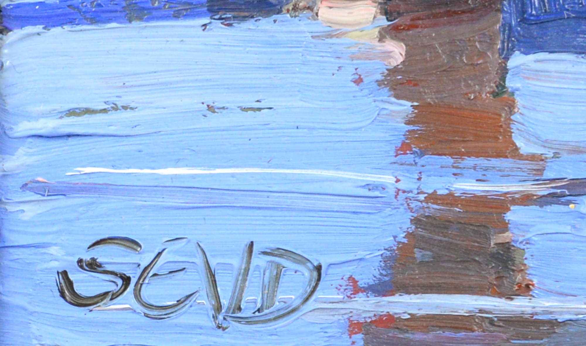 Sherree Valentine-Daines | 'Inspecting the Catch, Par Sands Beach ...