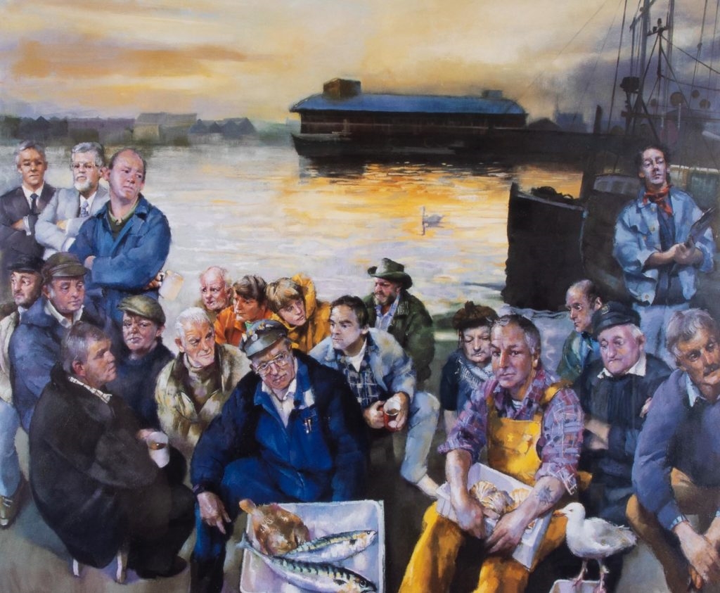 Robert Lenkiewicz | The Barbican Fisherman 2000 (2000) | MutualArt