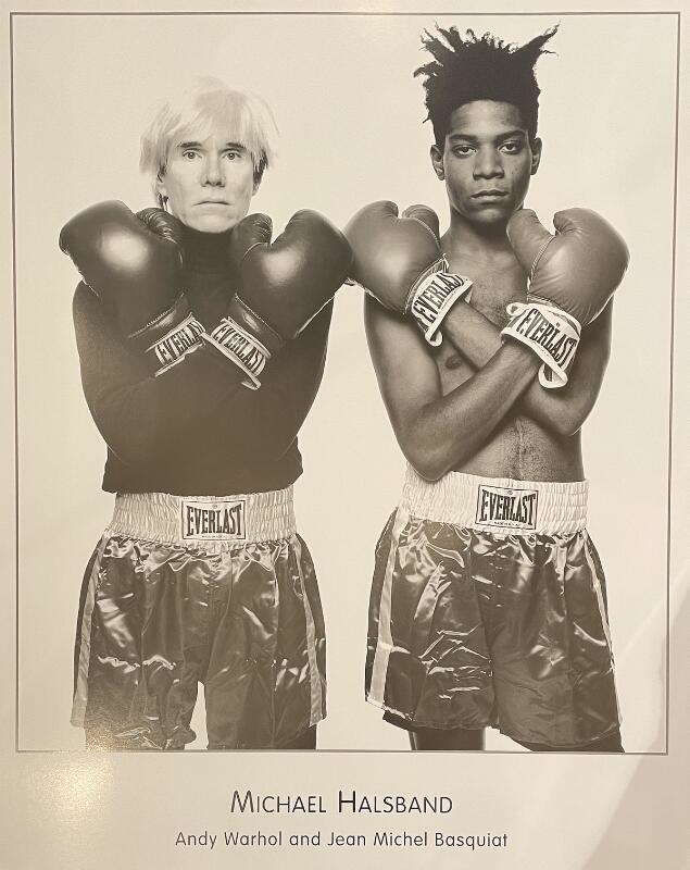 Michael Halsband | Andy Warhol & Jean Michel Basquiat | MutualArt