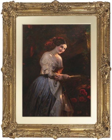 August Riedel | Roman woman from Albano | MutualArt