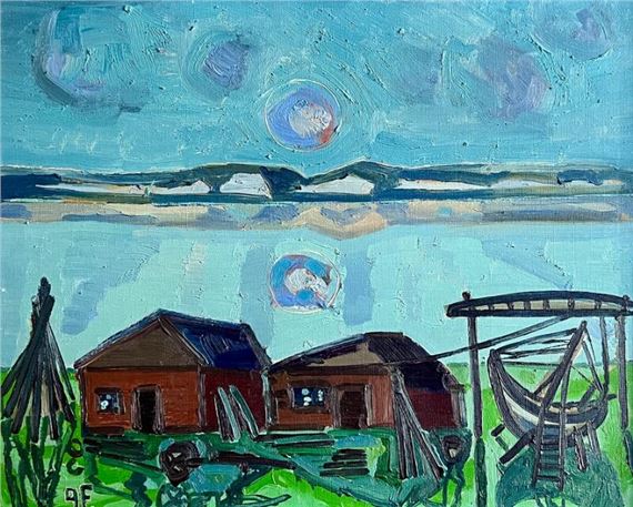 Gunnar Funck | Ved Fjorden | MutualArt