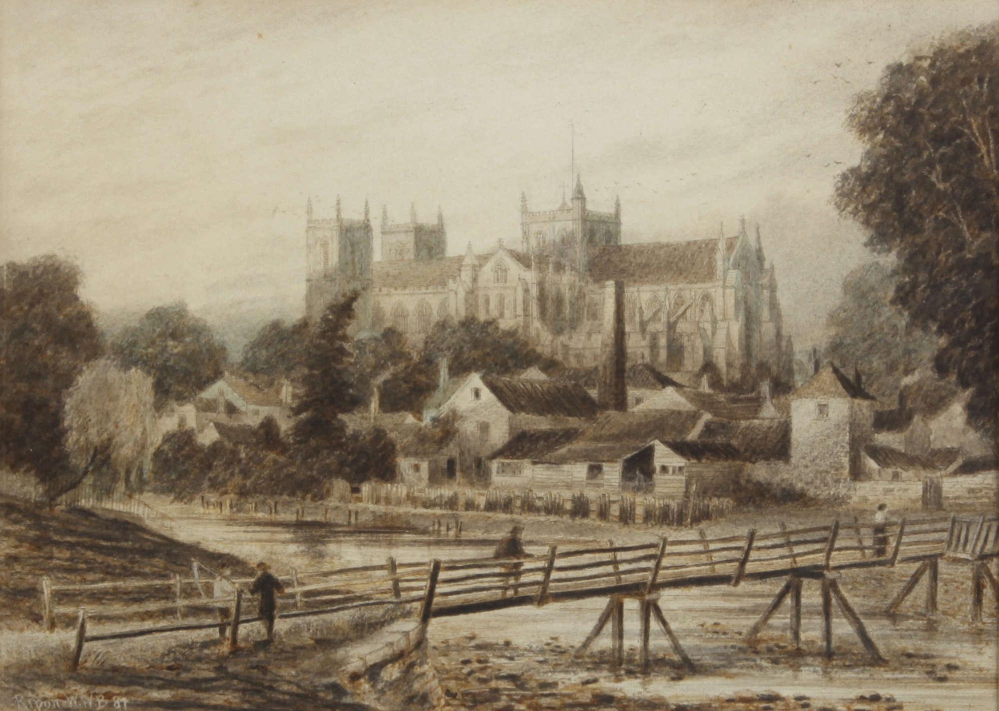 William Burges | Ripon Cathedral (1887) | MutualArt