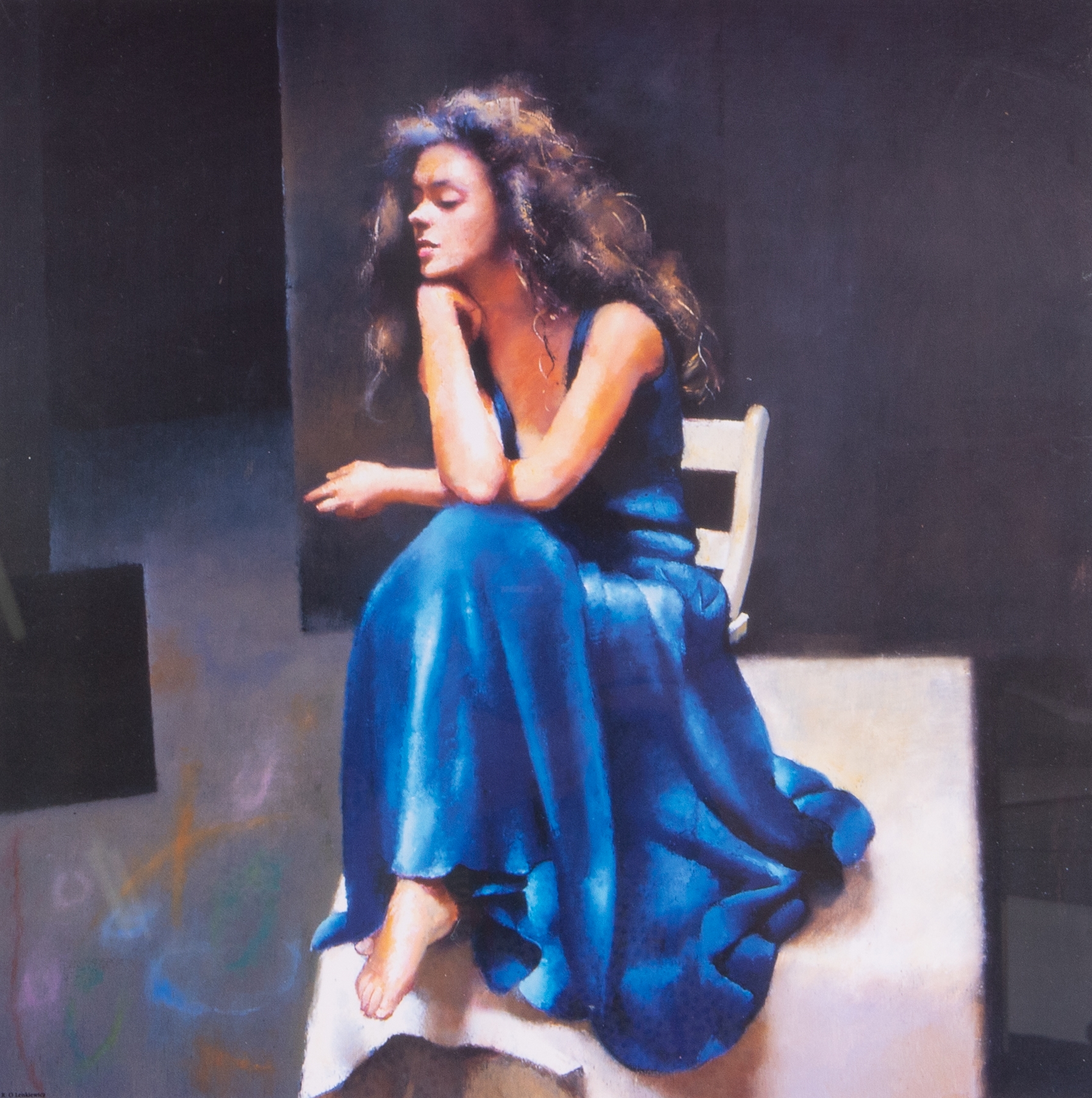 Robert Lenkiewicz | Karen Seated | MutualArt