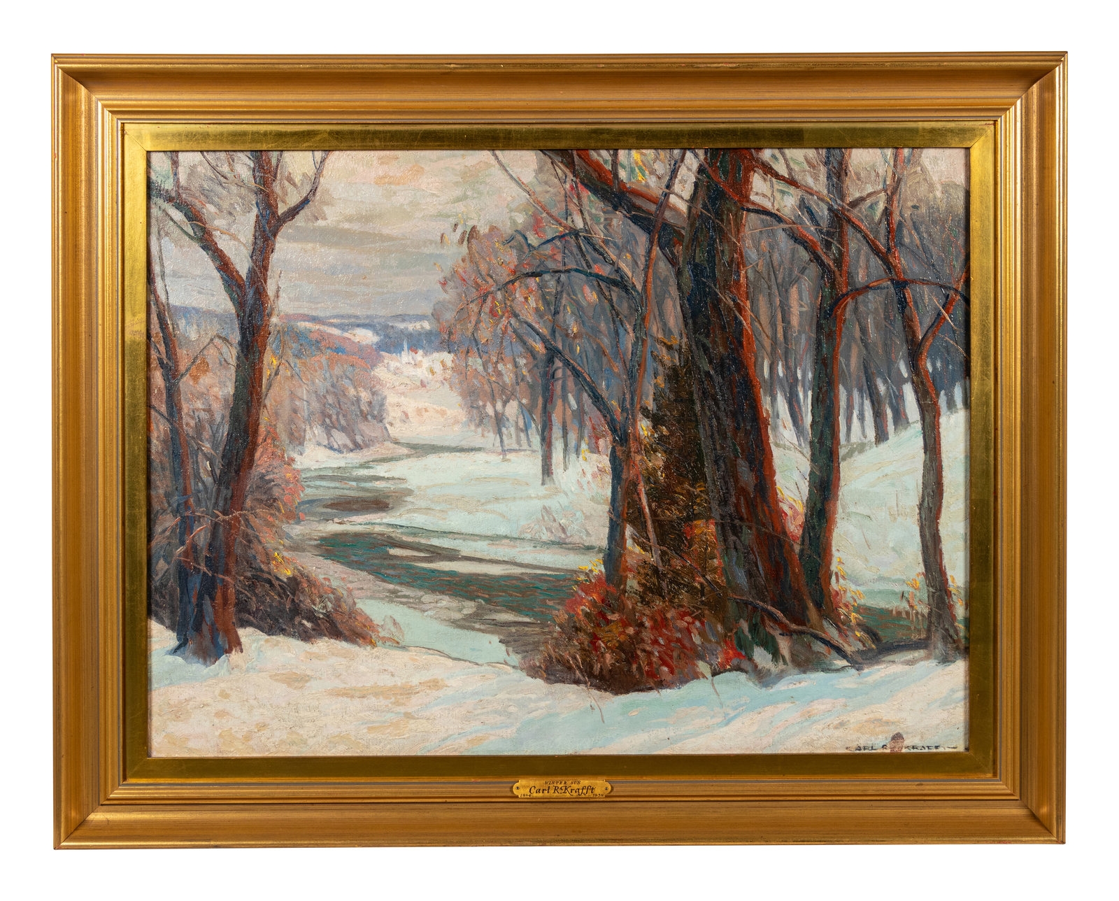 Carl Krafft | Winter Sun | MutualArt