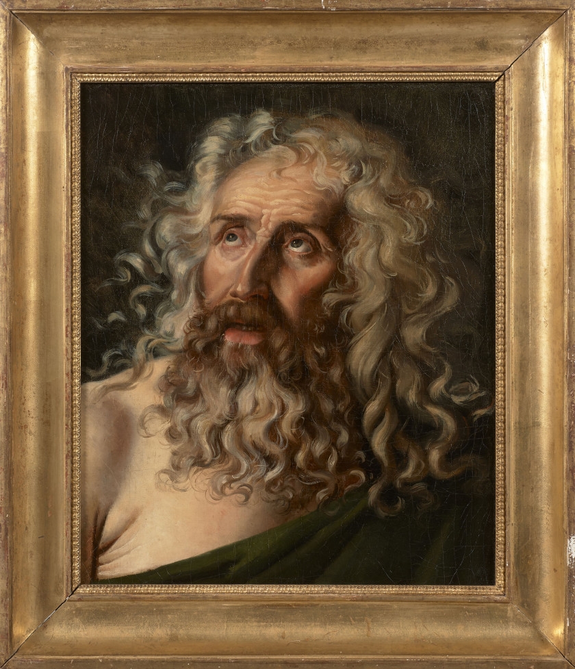 French School, 19th Century | Etude de tête d'homme barbu | MutualArt