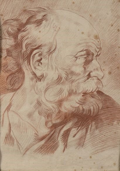 Gilles Demarteau | Head of a man | MutualArt