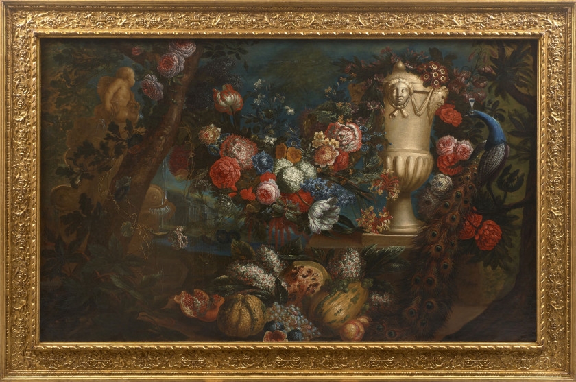 Jan Baptist Bosschaert | Nature morte aux fruits et fleurs | MutualArt