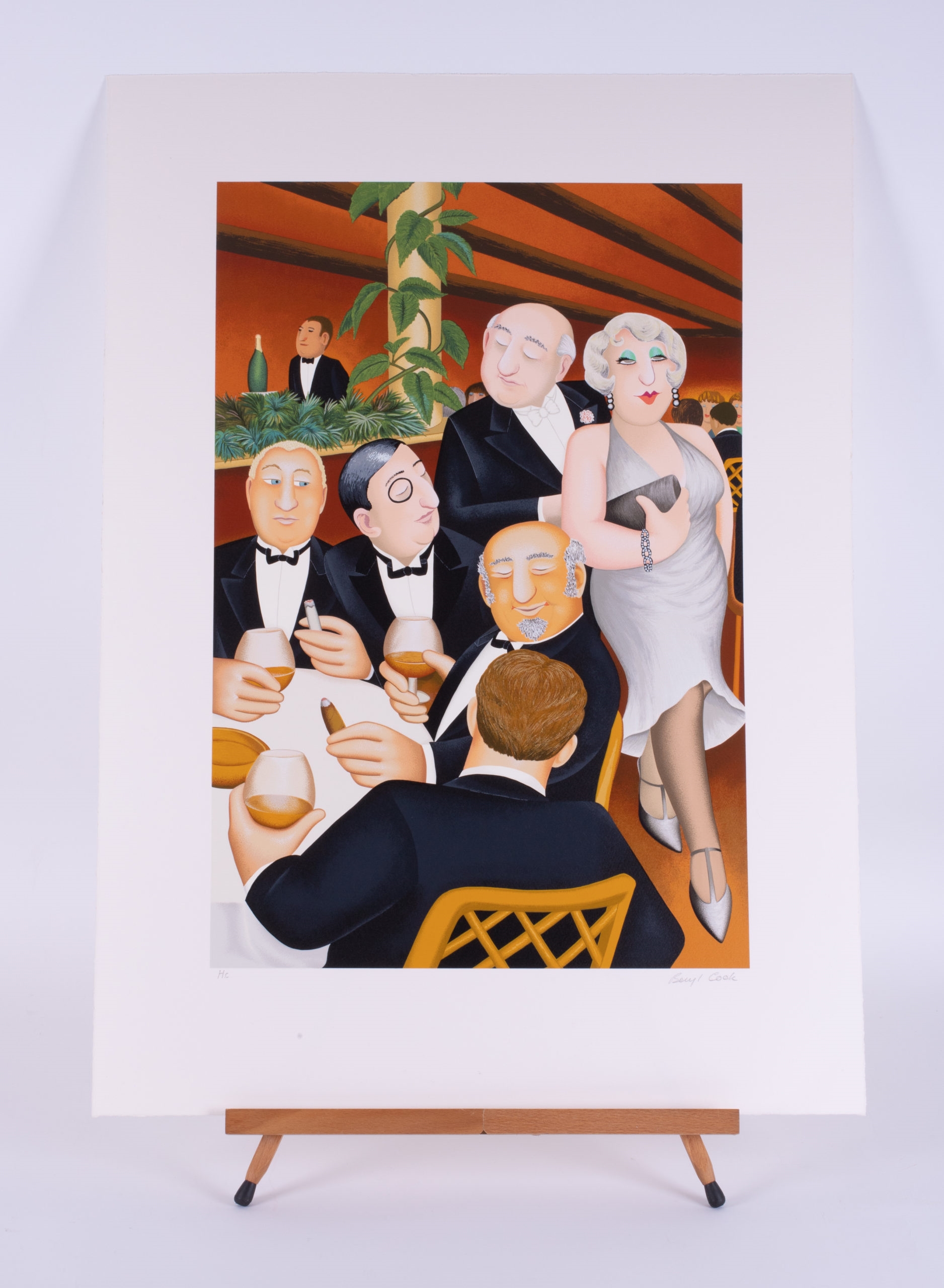 Beryl Cook | The Peacable Kingdom | MutualArt