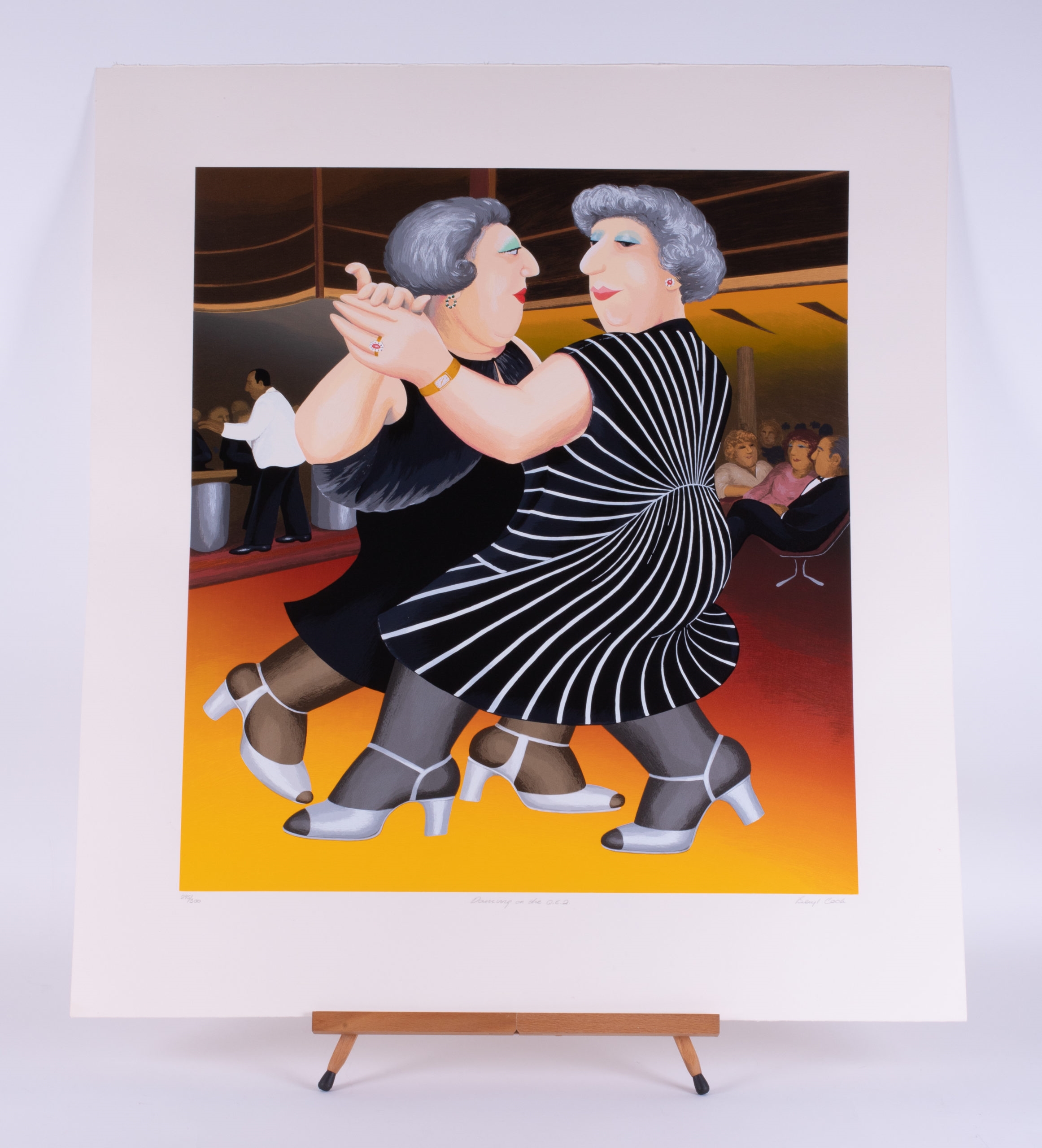 Beryl Cook | Dancing on the QE2 | MutualArt