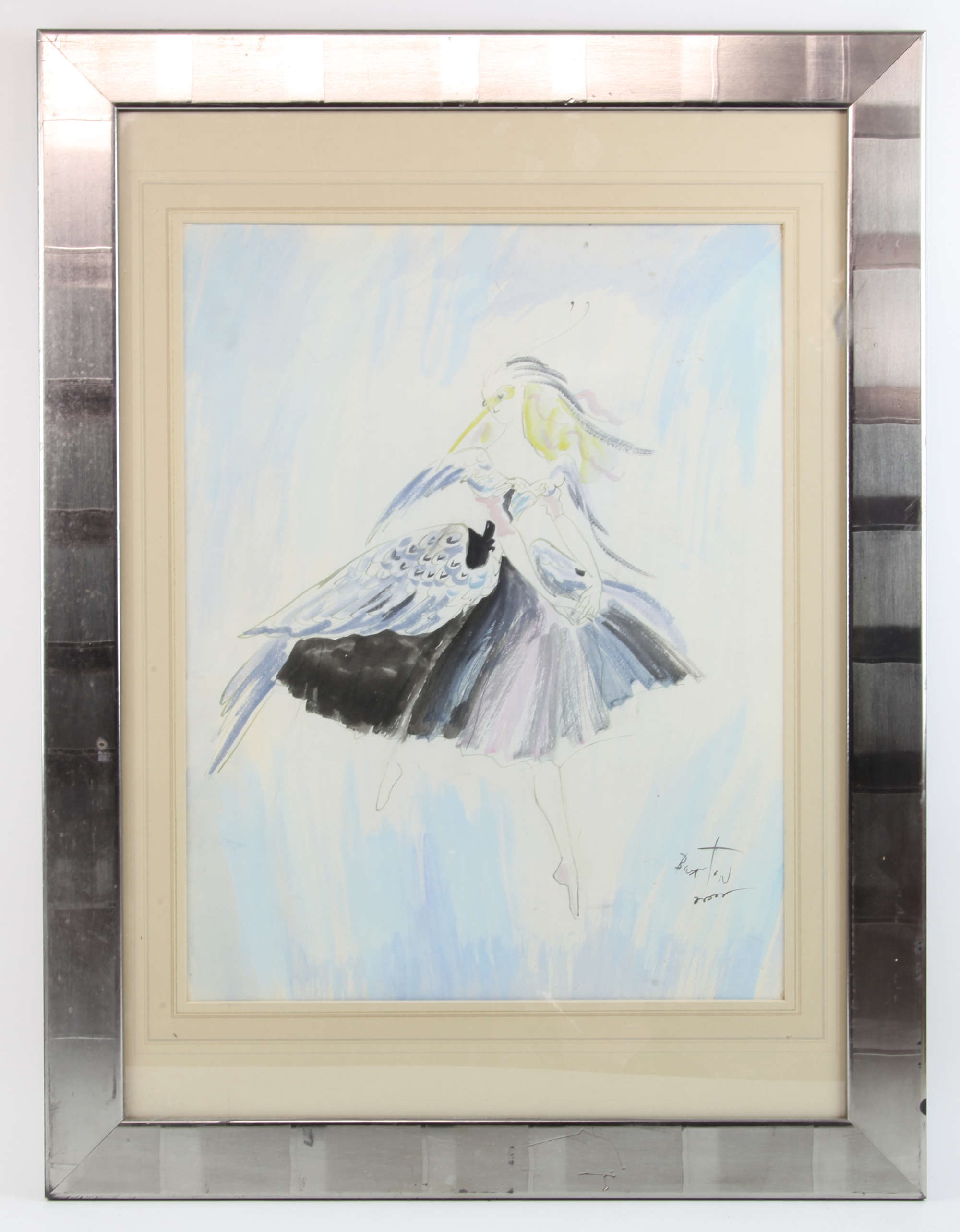 Cecil Beaton | swan dress design for a ballet dancer | MutualArt