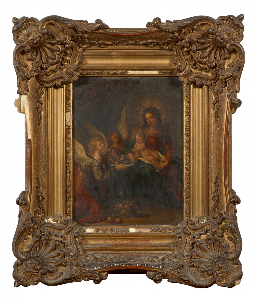 Pieter Lisaert | Le Christ enfant servi par les anges | MutualArt