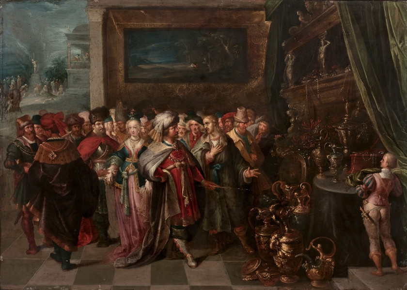 Frans Francken II | Crésus montrant ses trésors à Solon | MutualArt