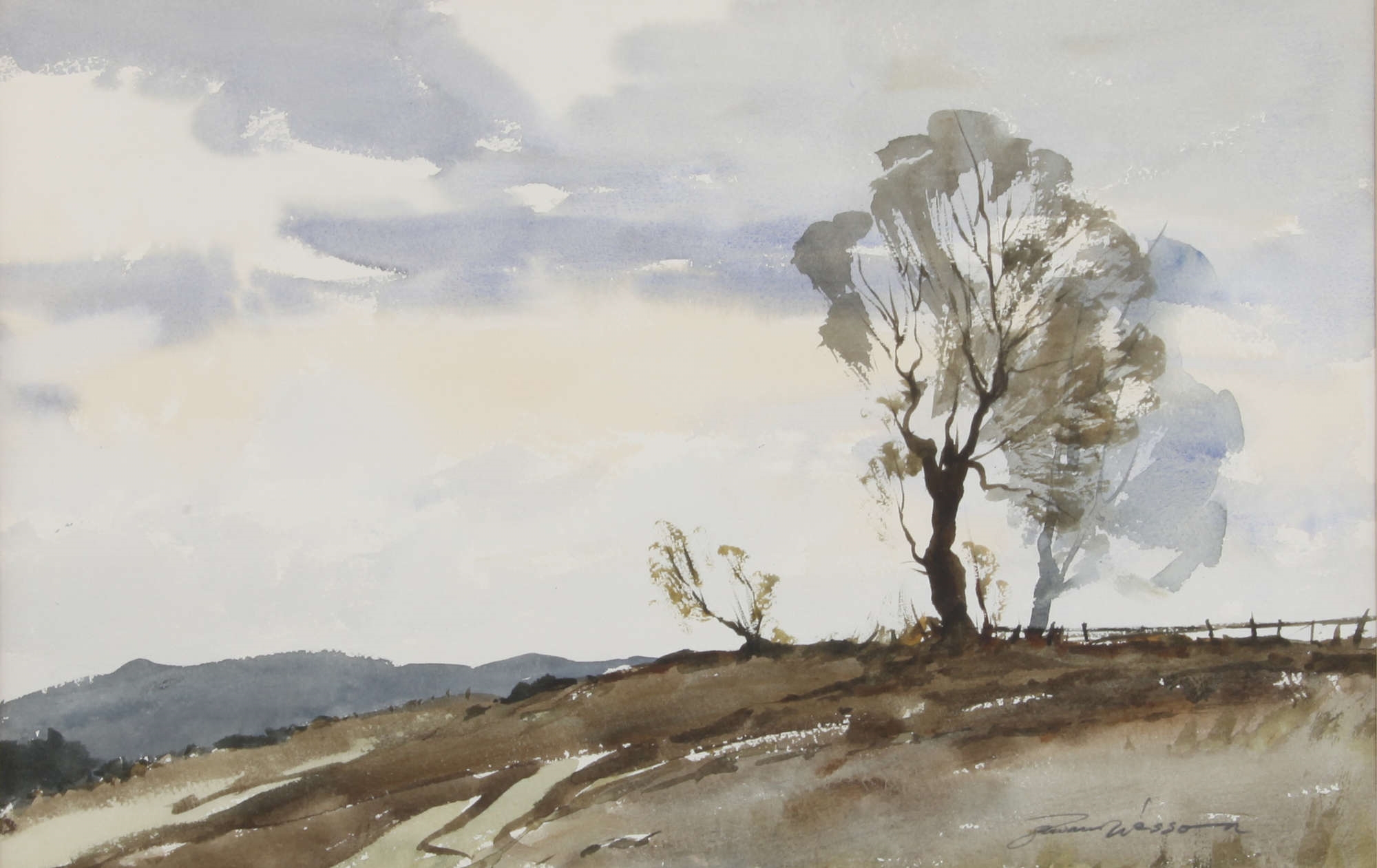 Edward Wesson | The Lonely Trees | MutualArt