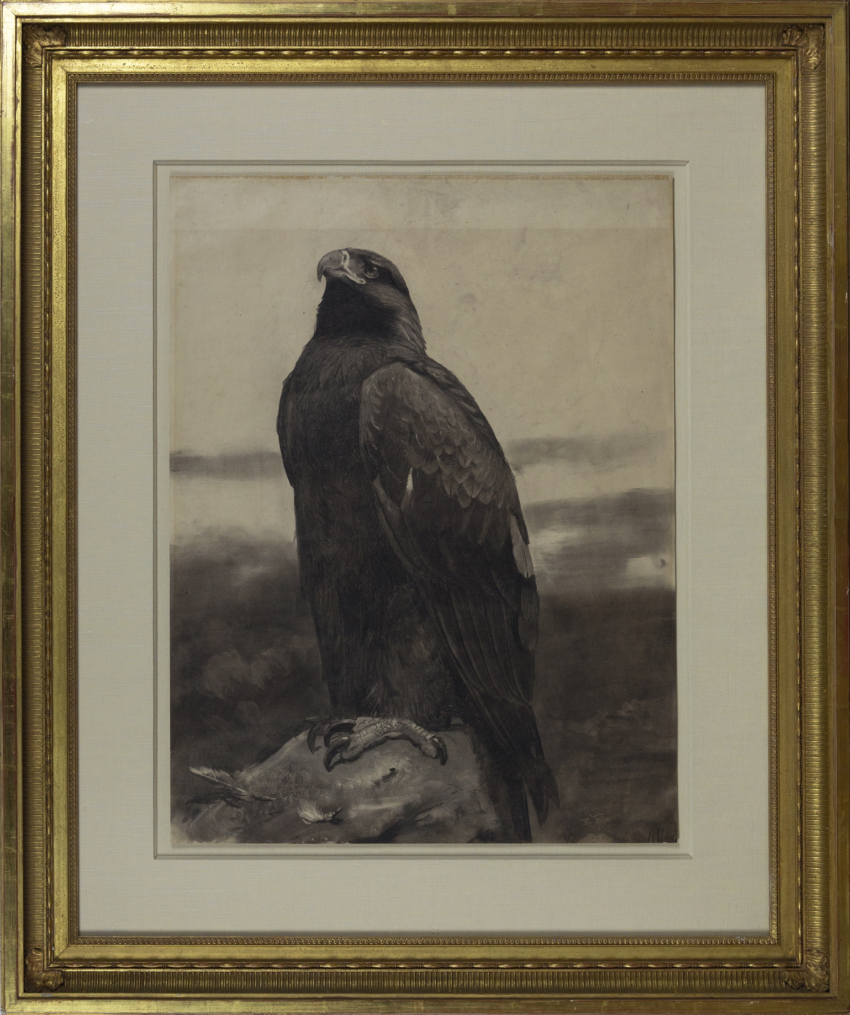 Archibald Thorburn | Golden Eagle (1935) | MutualArt