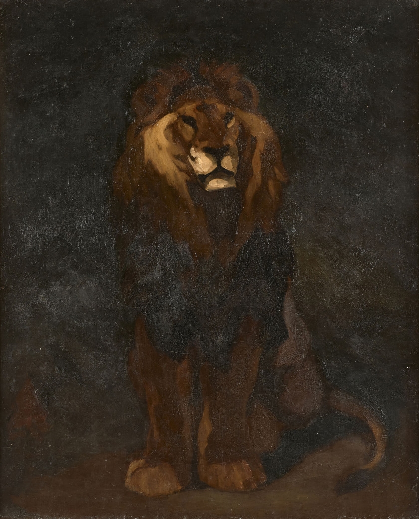 Auguste Lançon | Lion triomphant | MutualArt