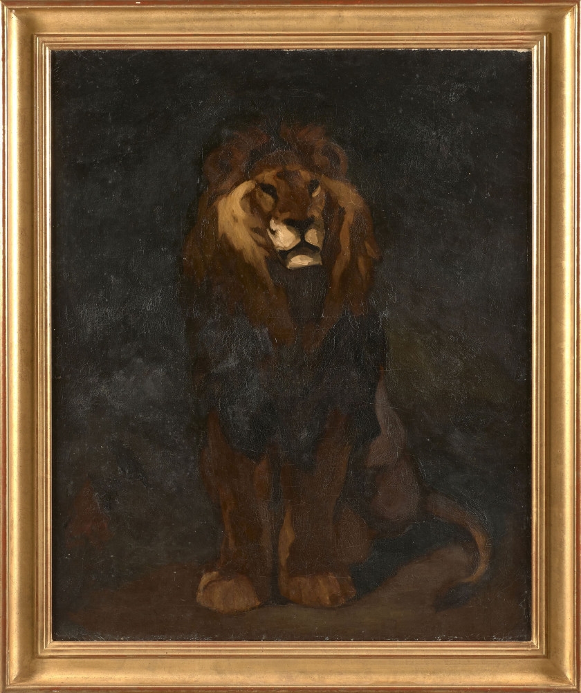 Auguste Lançon | Lion triomphant | MutualArt