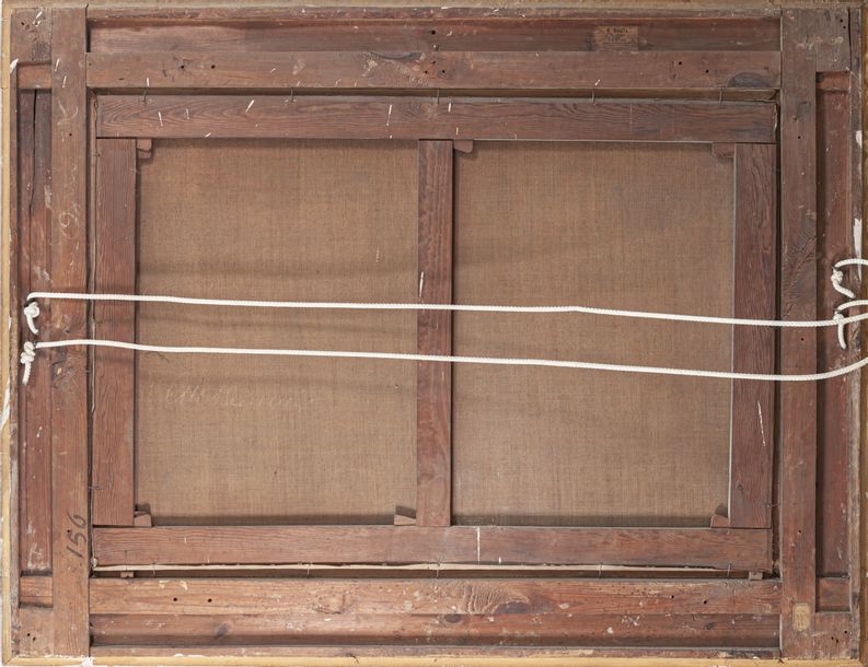 Magnus-Thulstrup Bagge | Scène animée au bord d'un lac, 1874 (1874 ...