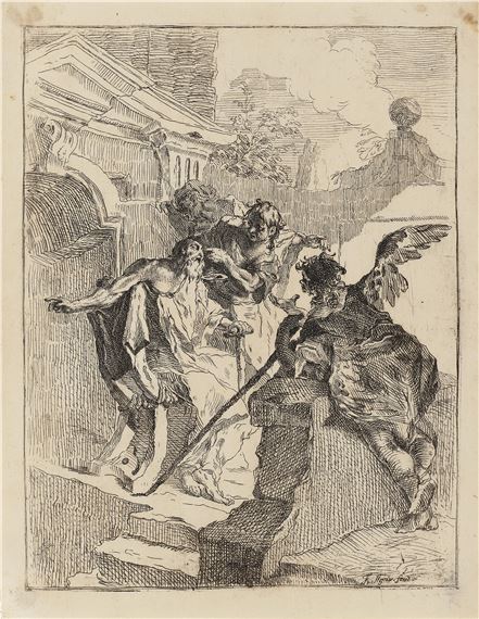 Franz Sigrist the Elder | Young Tobias heals his father with fish bile ...