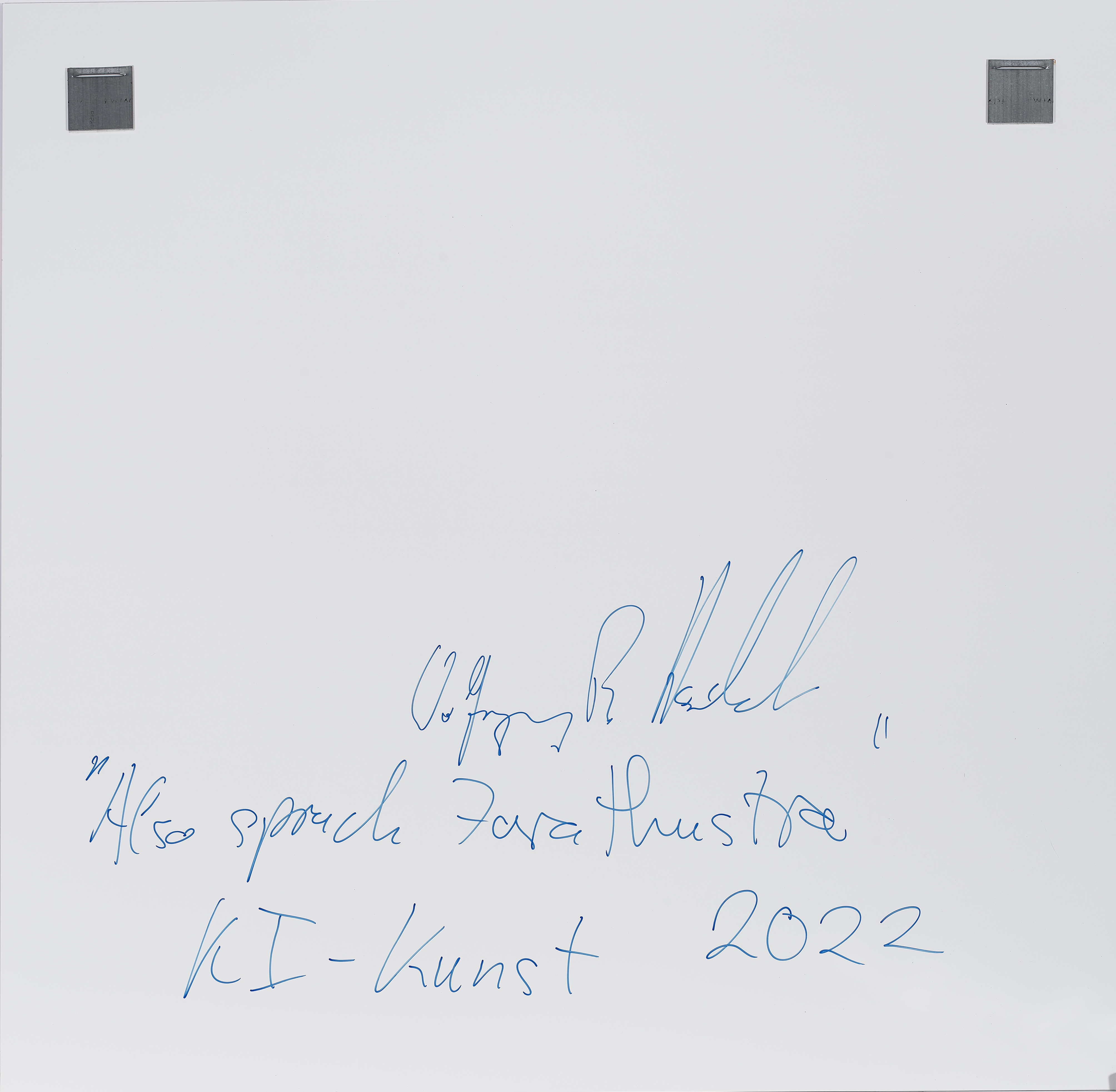Wolfgang M. Heckl | Thus spoke Zarathustra. 2022 (2022) | MutualArt