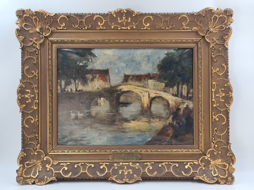 Armand Jamar | View of Bruges | MutualArt
