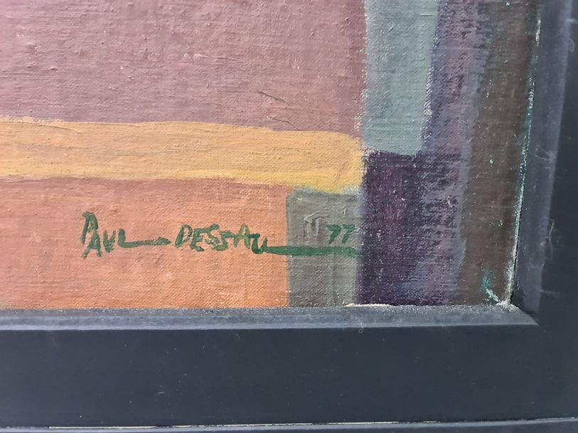 Paul Lucien Dessau | Cubist still life with fruits | MutualArt