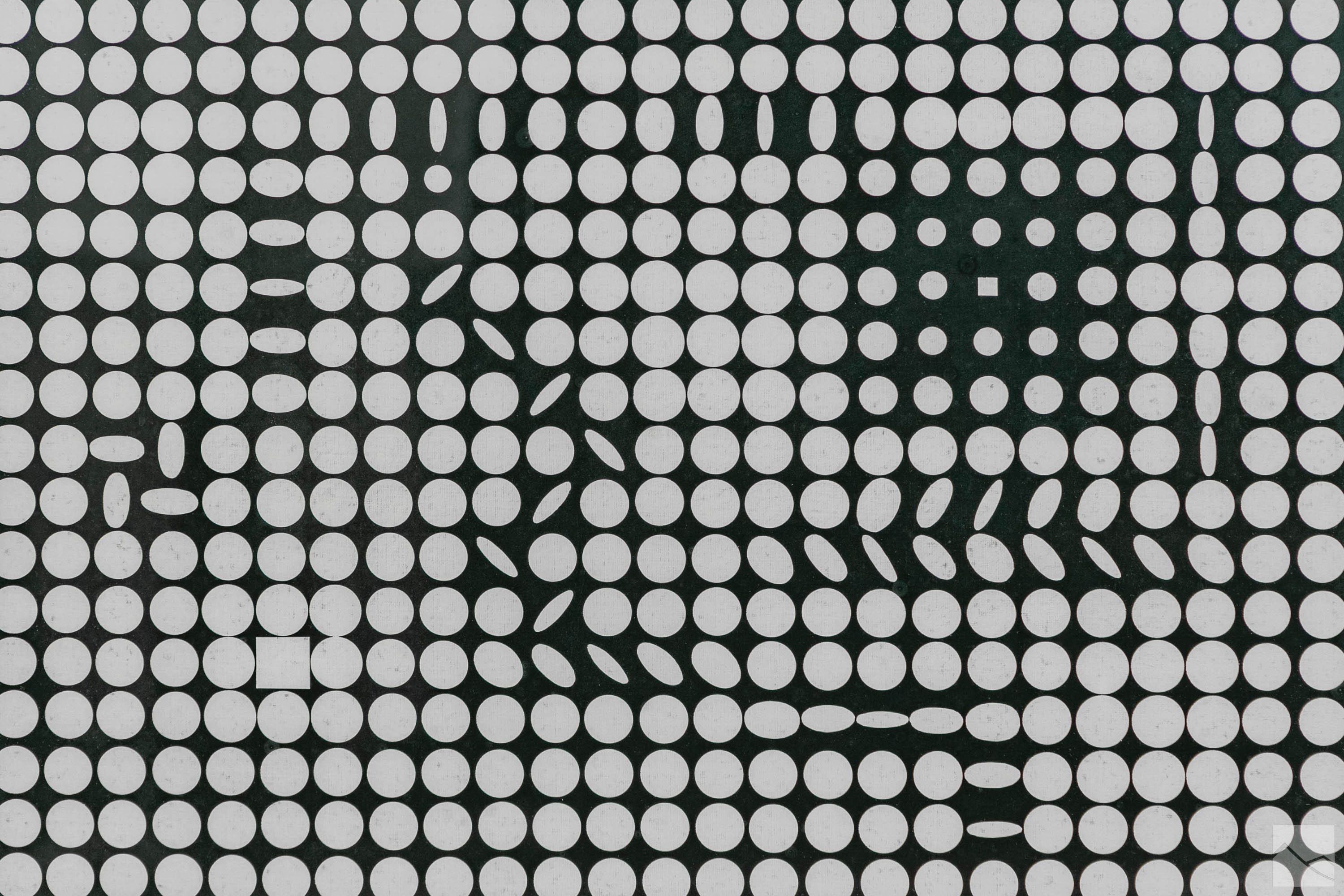 Victor Vasarely | Black and White Dots. | MutualArt