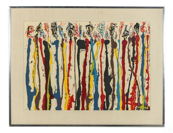 Antonio Saura | Concilio (Cocktail Party). | MutualArt