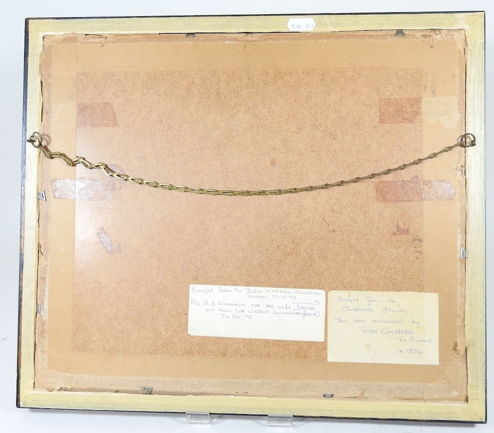 John Constable | a calligraphy entitled Fortitude (1806) | MutualArt