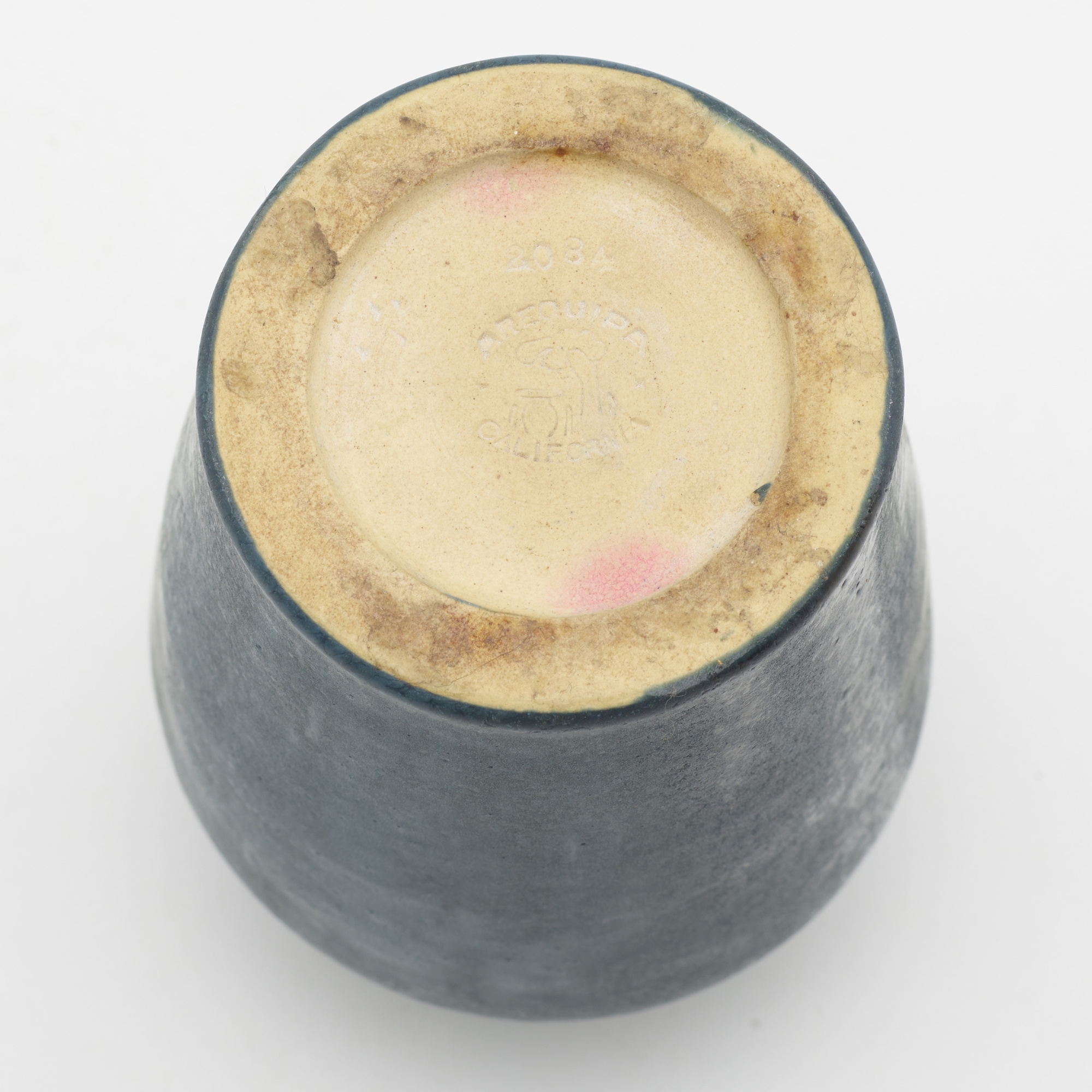 Frederick Hurten Rhead | Vase with leaves (1911 - 1913) | MutualArt