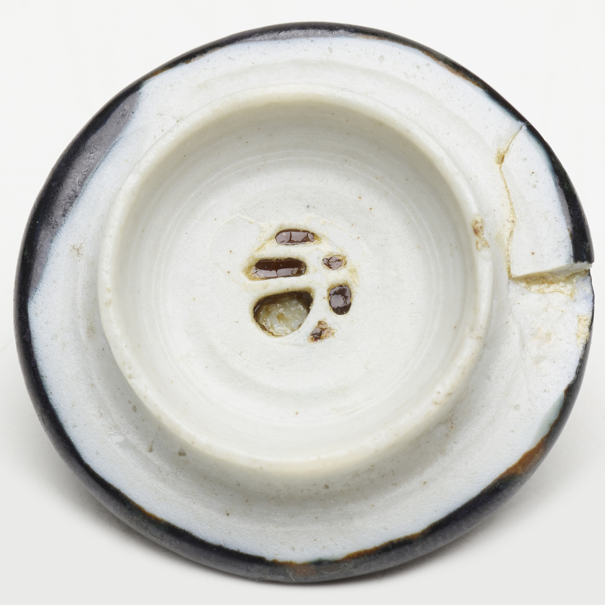 Adelaide Alsop Robineau | Miniature covered vase on reticulated stand ...