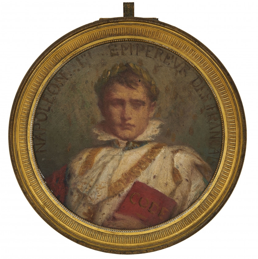 François Pascal Simon Gérard | Portrait de Napoléon en costume de sacre ...