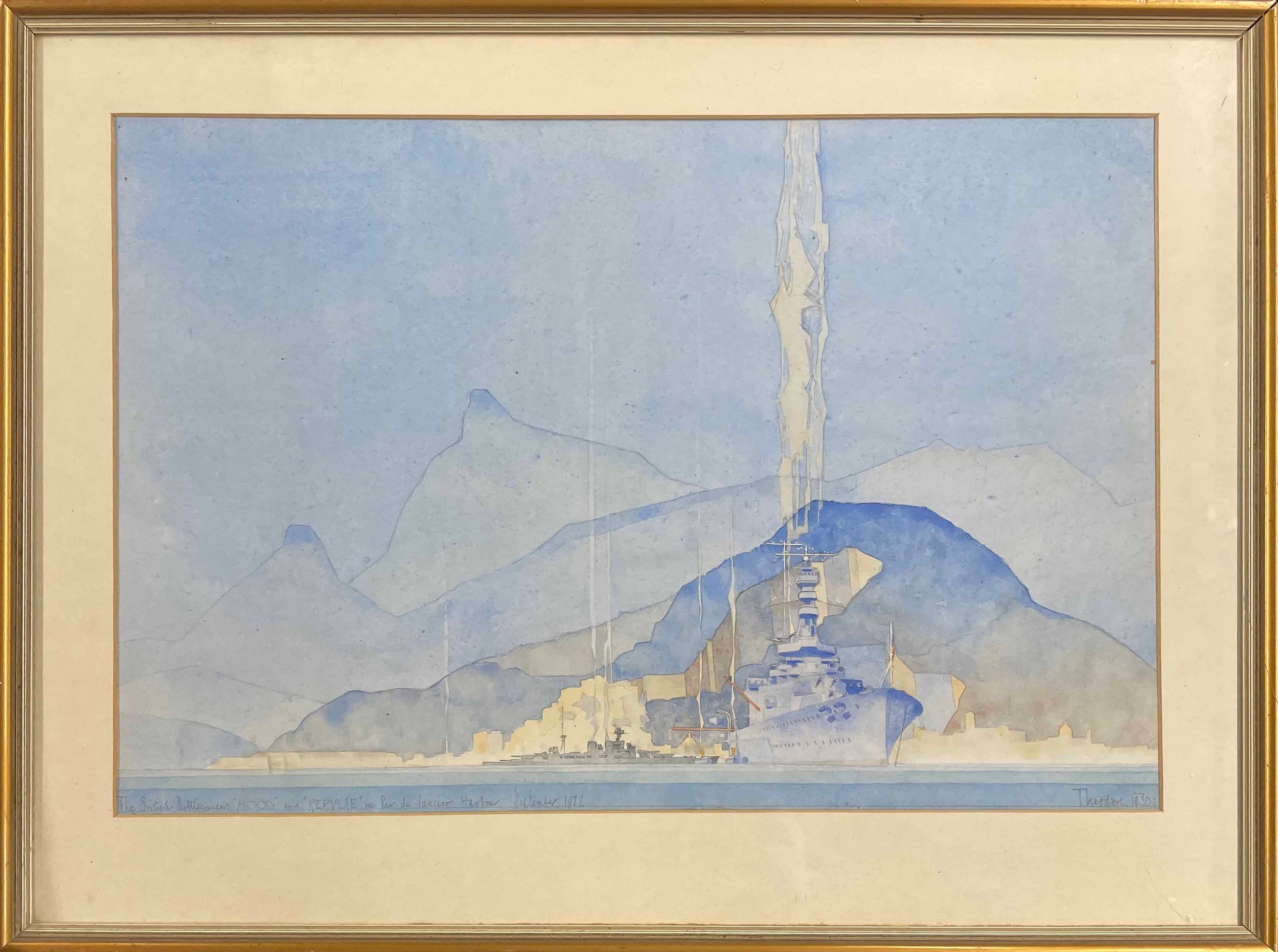 Frank Theodore | The British Battle Cruisers (1930) | MutualArt