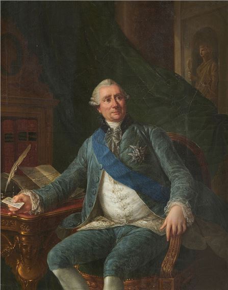Antoine Francois Callet | Portrait de Charles Gravier, comte de ...