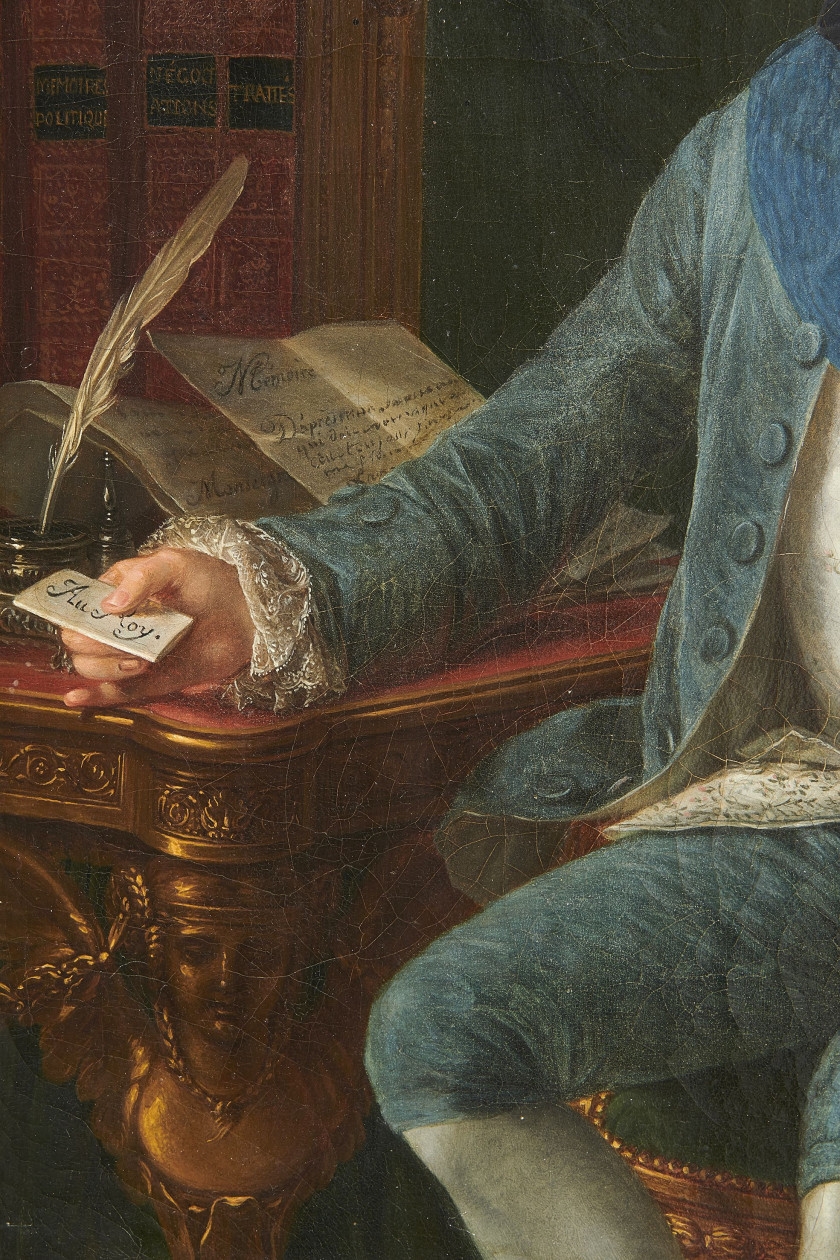 Antoine Francois Callet | Portrait de Charles Gravier, comte de ...