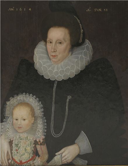 British School, 17th Century | Portrait of a lady said to be Lady ...