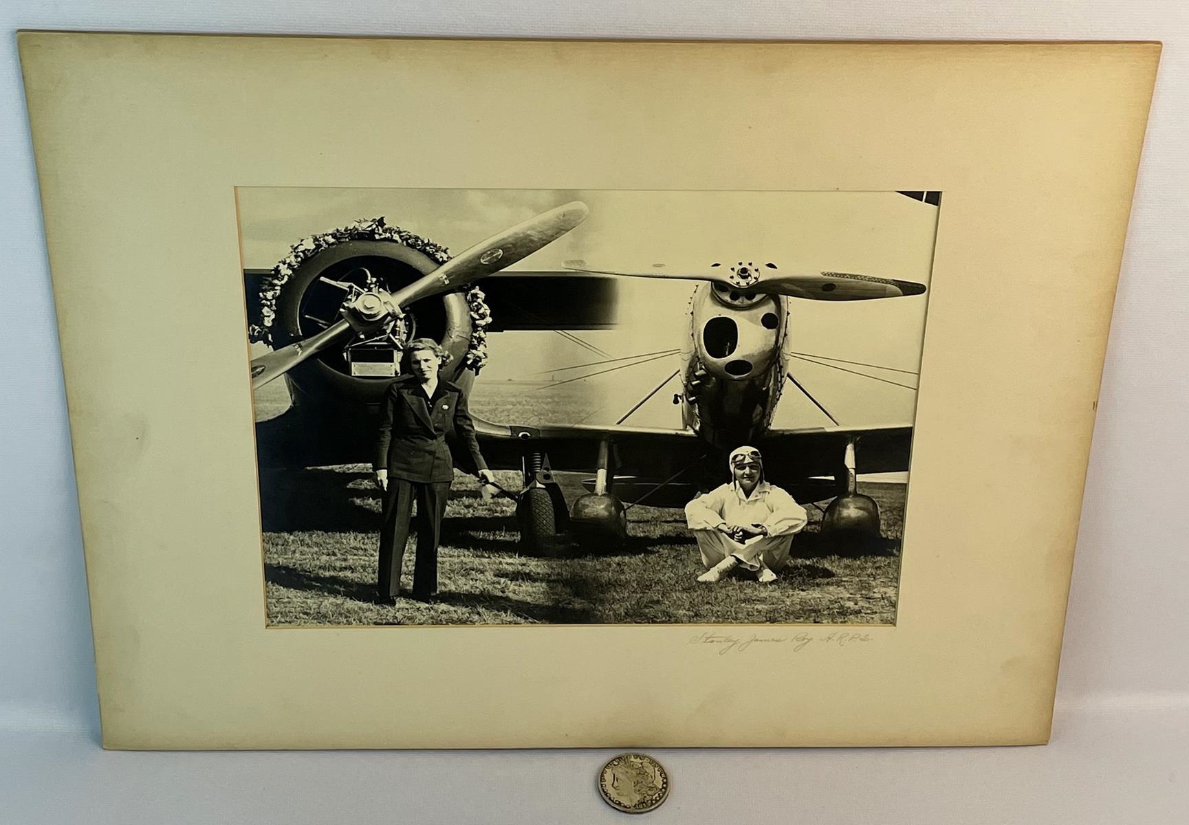 Stanley James Roy | RARE Vintage 1938 Jacqueline Cochran and Gladys O ...