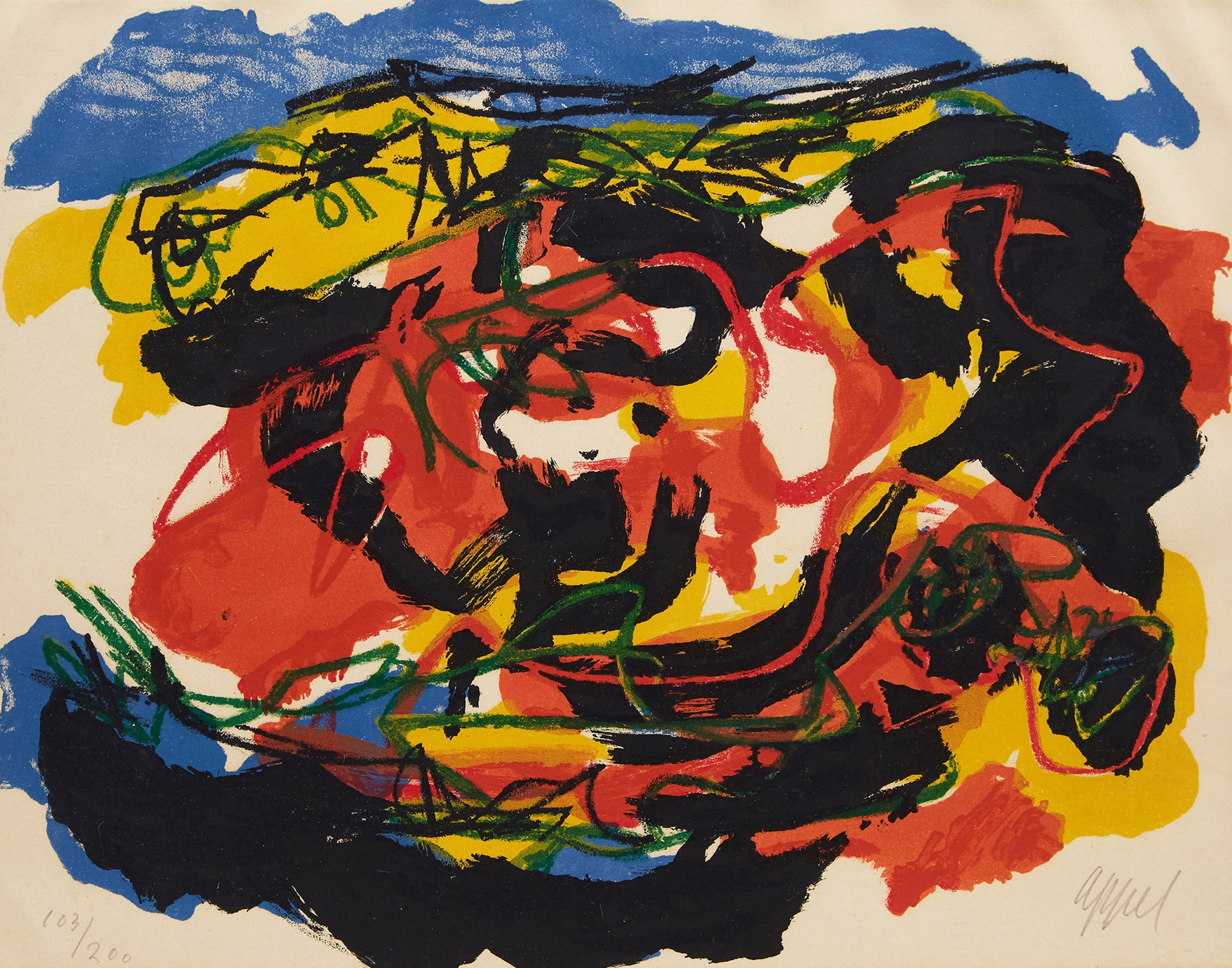 Karel Appel | Untitled (1960) | MutualArt