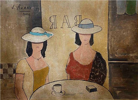 Jorge Ruano | Damas parisinas (94) | MutualArt
