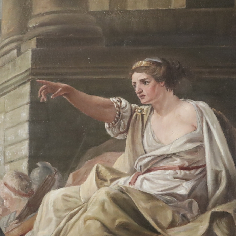 Jean Bardin | Tullia überfährt den Leichnam ihres Vaters | MutualArt