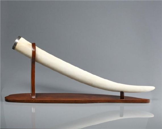 Alberto Dona | MURANO GLASS TUSK SCULPTURE | MutualArt