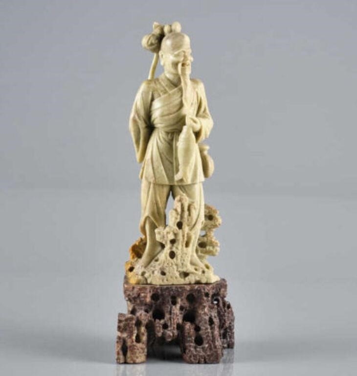 Chinese School, 20th Century | CHINESE SOAPSTONE CARVING | MutualArt