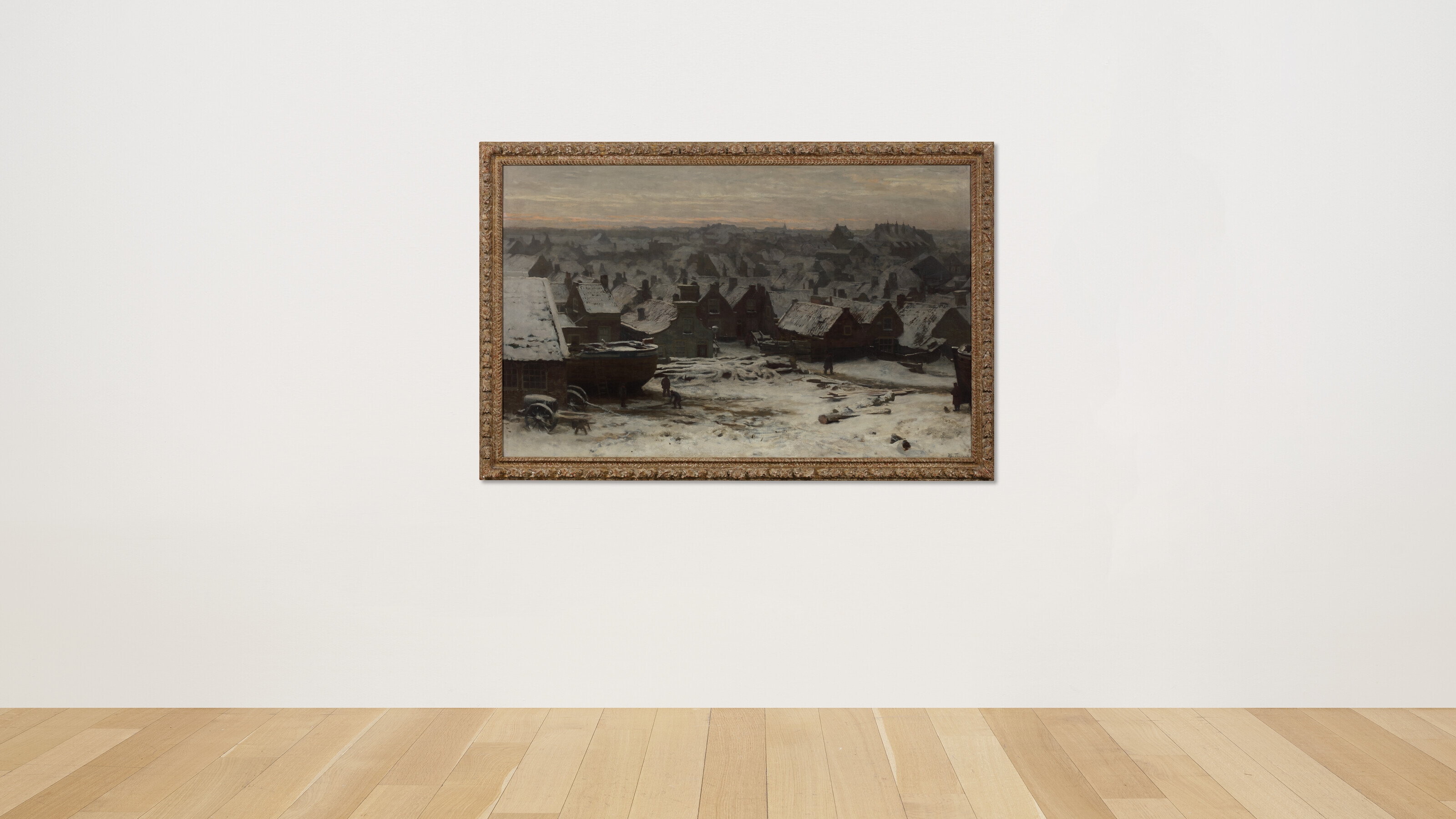 Willem Bastiaan Tholen | Scheveningen in winter (1891) | MutualArt