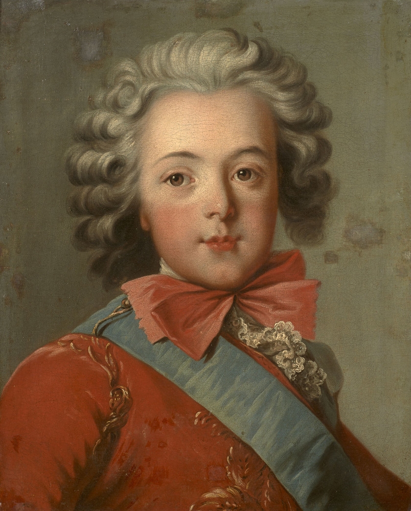 Louis Tocqué | Portrait du dauphin Louis de France, fils de Louis XV ...
